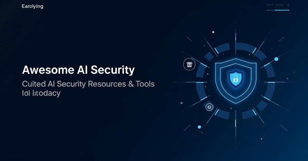 Awesome AI Security - Curated AI Security Resources & Tools